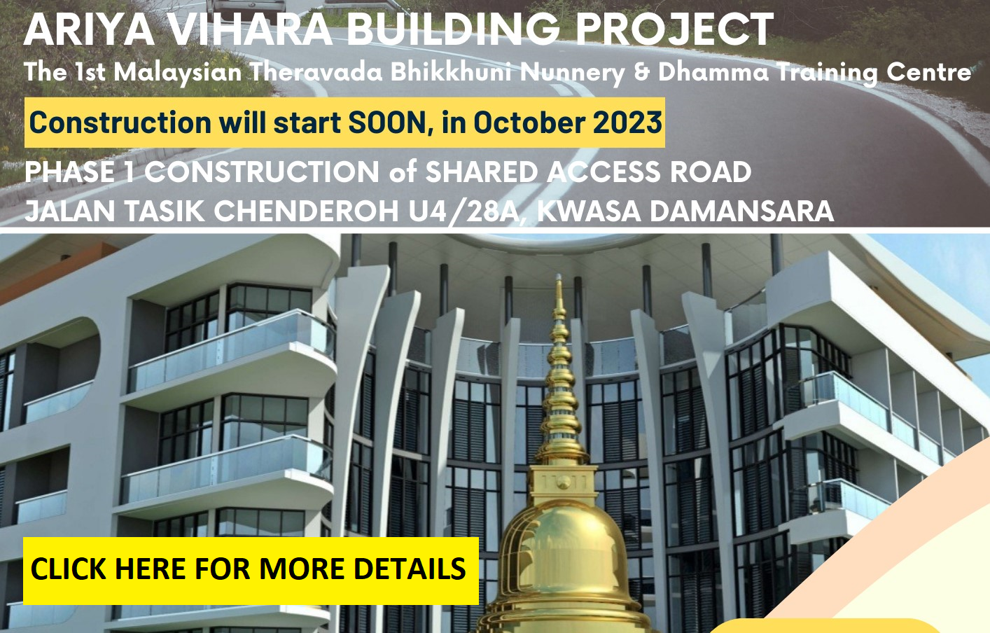 Ariya Vihara Building Project – Phase 1 Construction of Shared Access ...